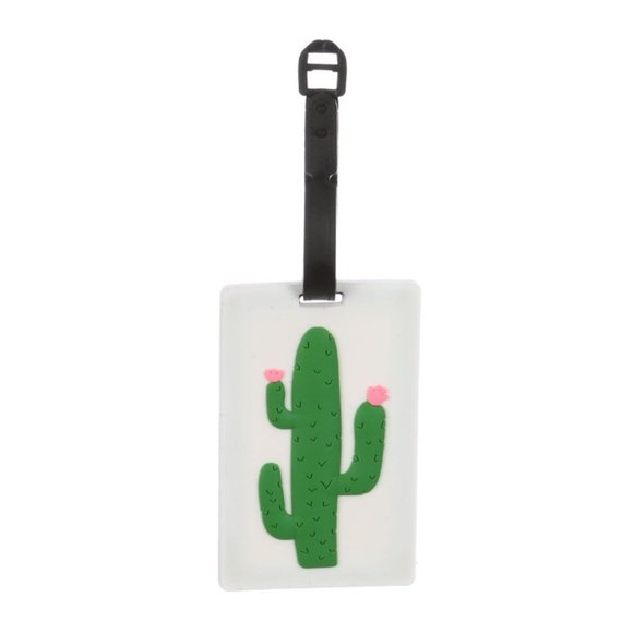 Bags | Cactus Travel Suitcase Id Luggage Tag And Suitcase Label | Poshmark